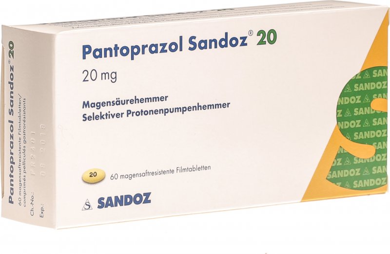 Pantoprazol Sandoz Tabletten 20mg 60 Stück in der Adler Apotheke