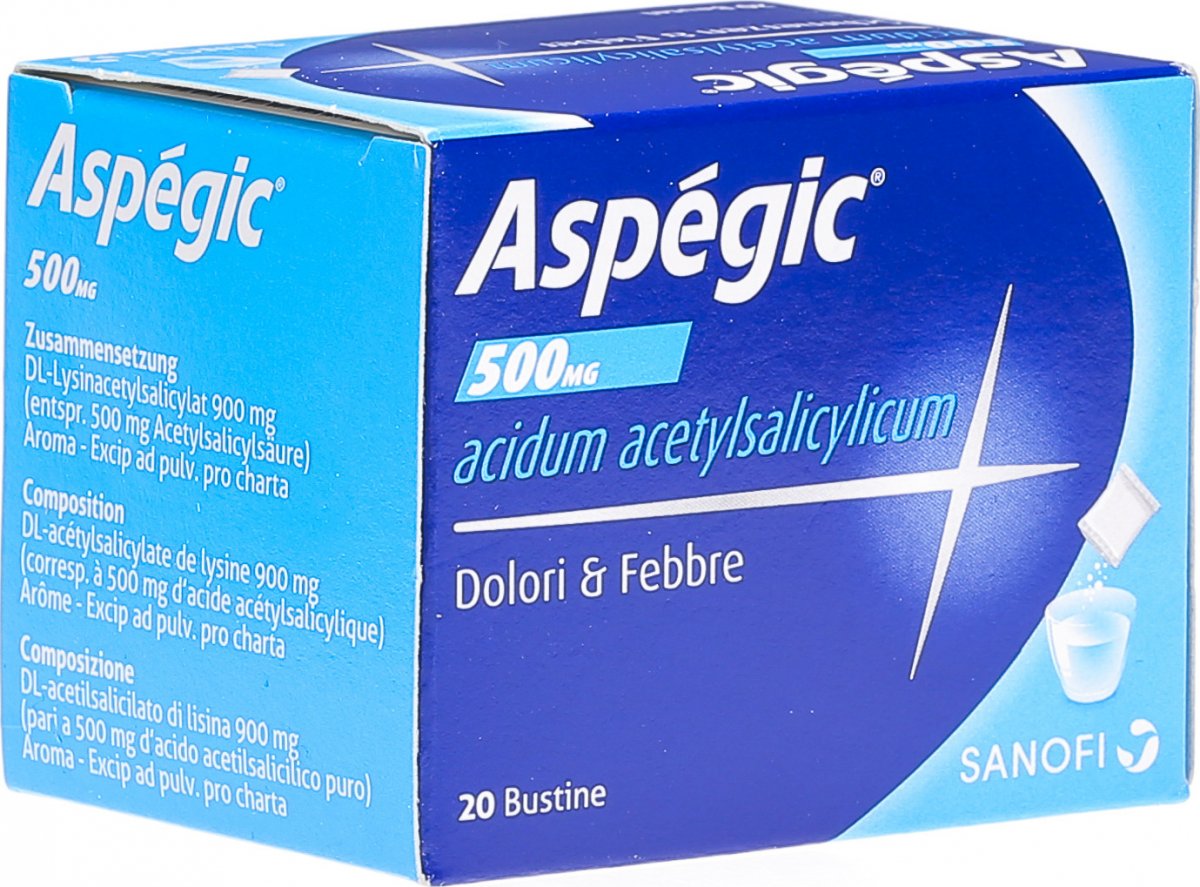 Aspegic 500mg 20 Beutel in der Adler Apotheke