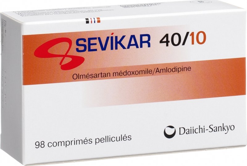 Sevikar Filmtabletten 40/10mg 98 Stück in der Adler Apotheke