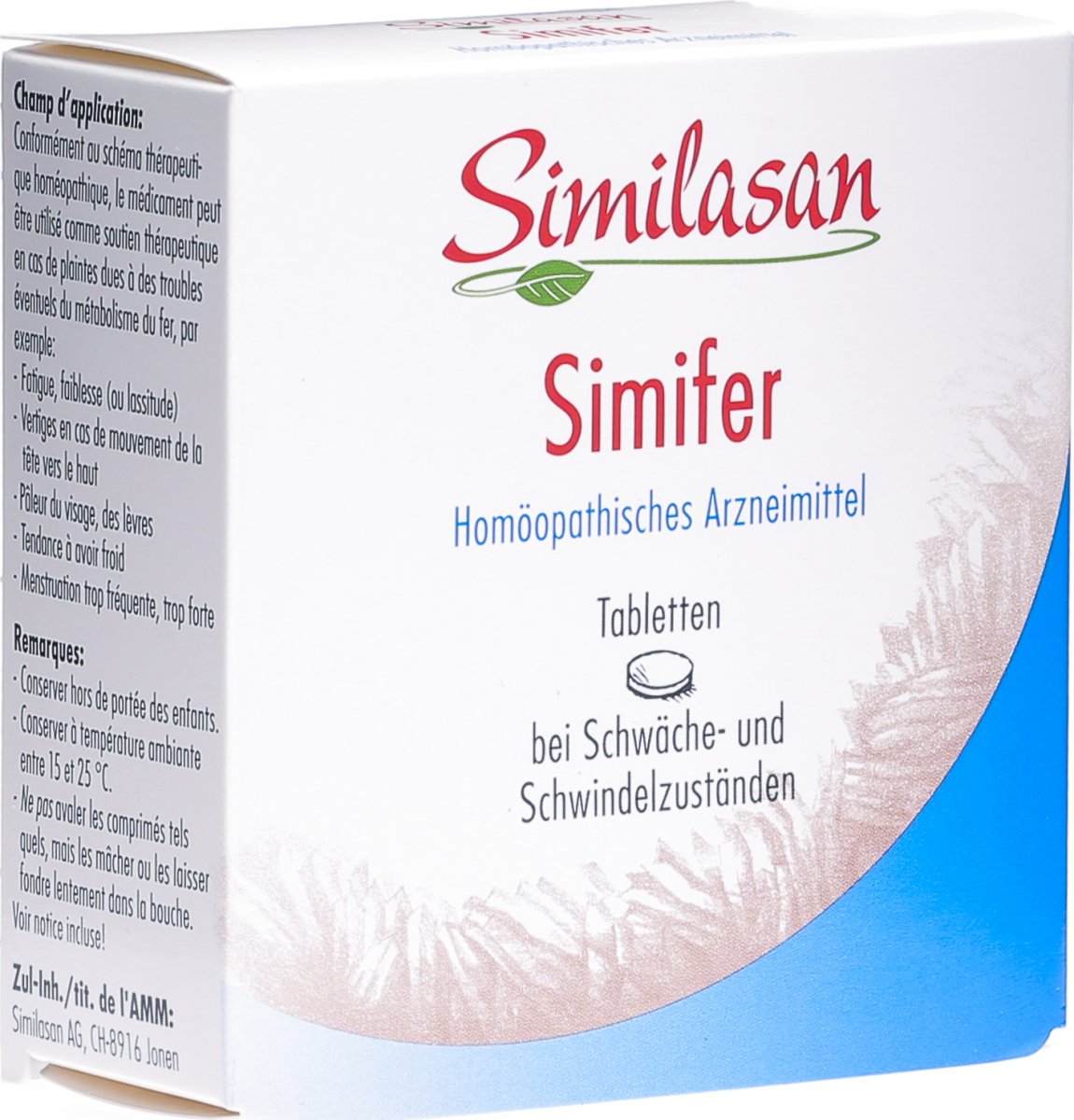 Similasan Simifer 60 Tabletten in der Adler Apotheke