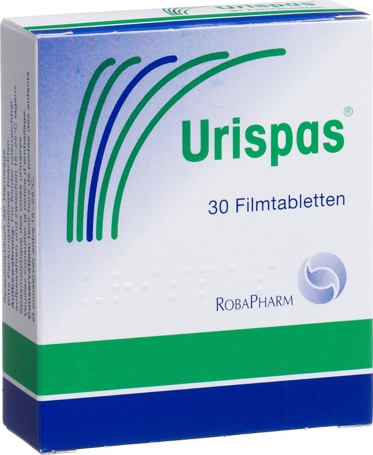 Urispas Filmtabletten 200mg 30 Stück in der Adler Apotheke