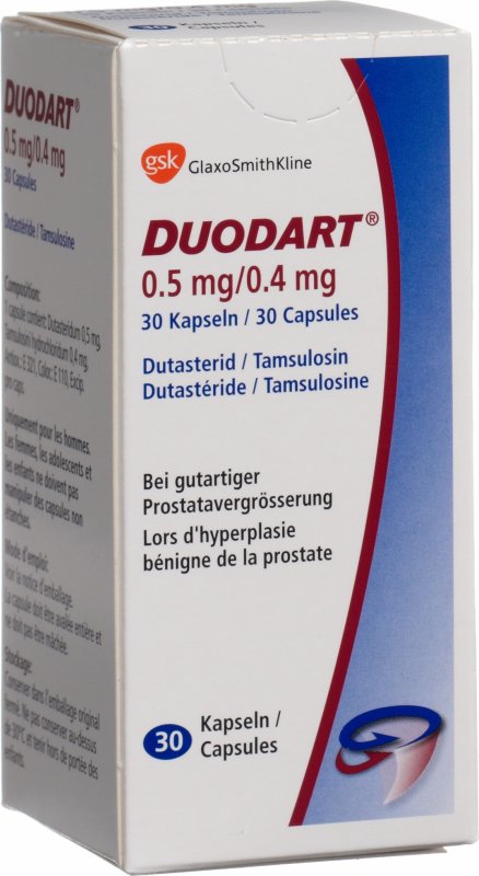 Duodart Kapseln 0.5mg 30 Stück in der Adler Apotheke