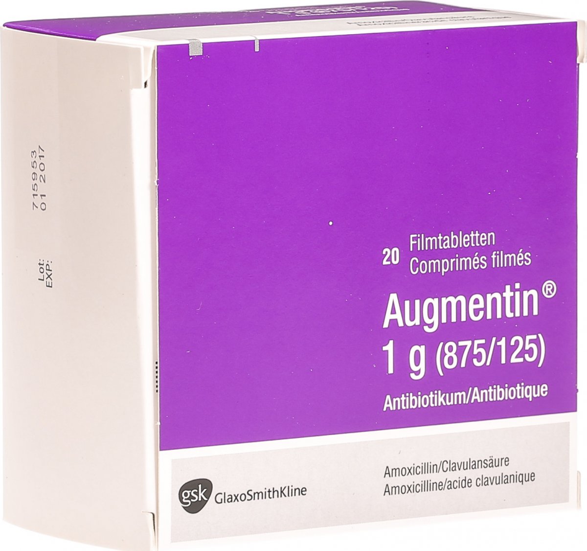 Augmentin Tabletten 1g Erwachsene 20 Stück in der Adler Apotheke