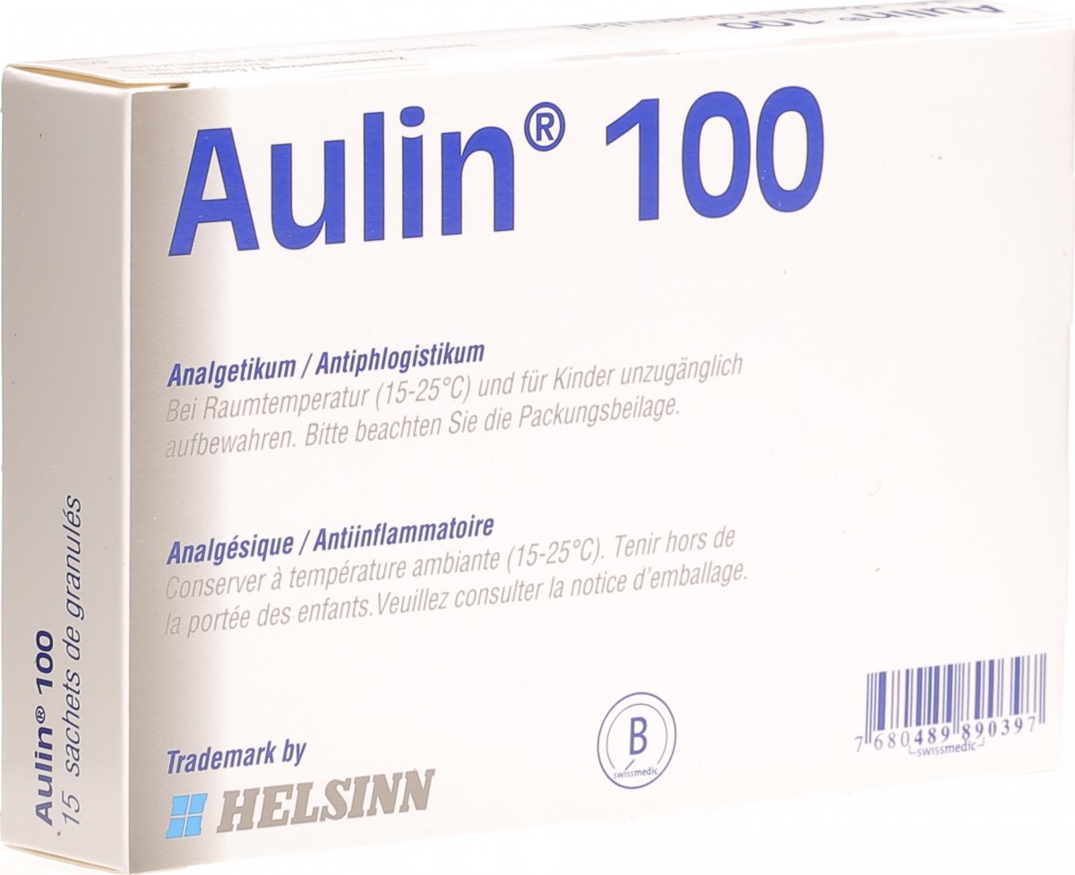 Aulin 100 Granulat 100mg Beutel 15 Stück in der Adler Apotheke