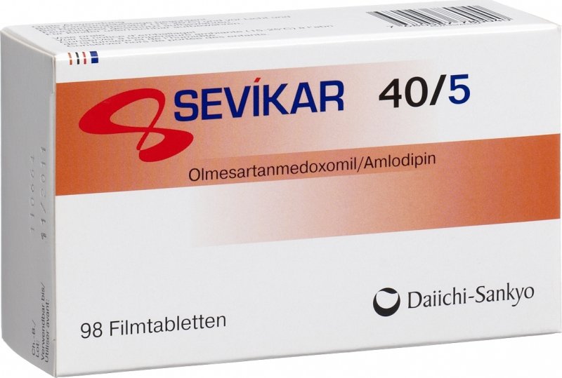 Sevikar Filmtabletten 40/5mg 98 Stück in der Adler Apotheke
