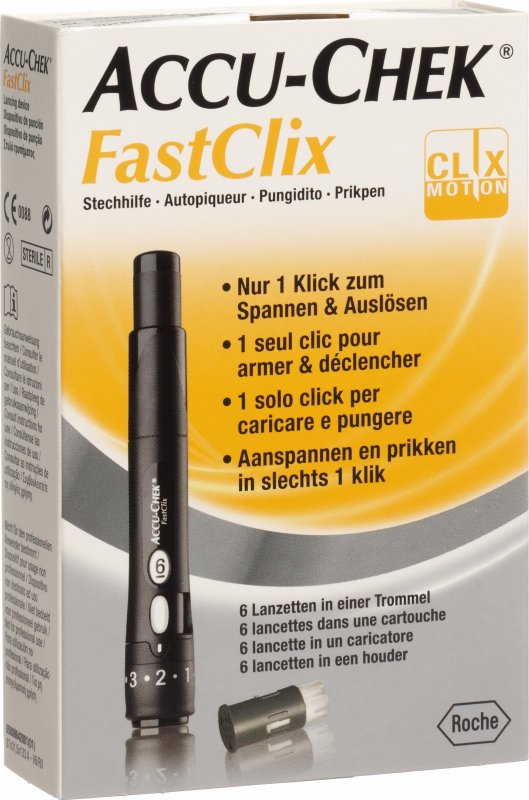 Accu Chek Fastclix Kit in der Adler Apotheke