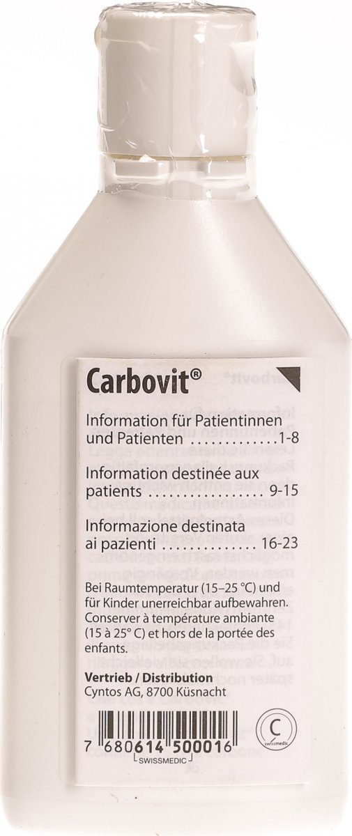 Carbovit Suspension 15g/100ml Oral 100ml in der Adler Apotheke