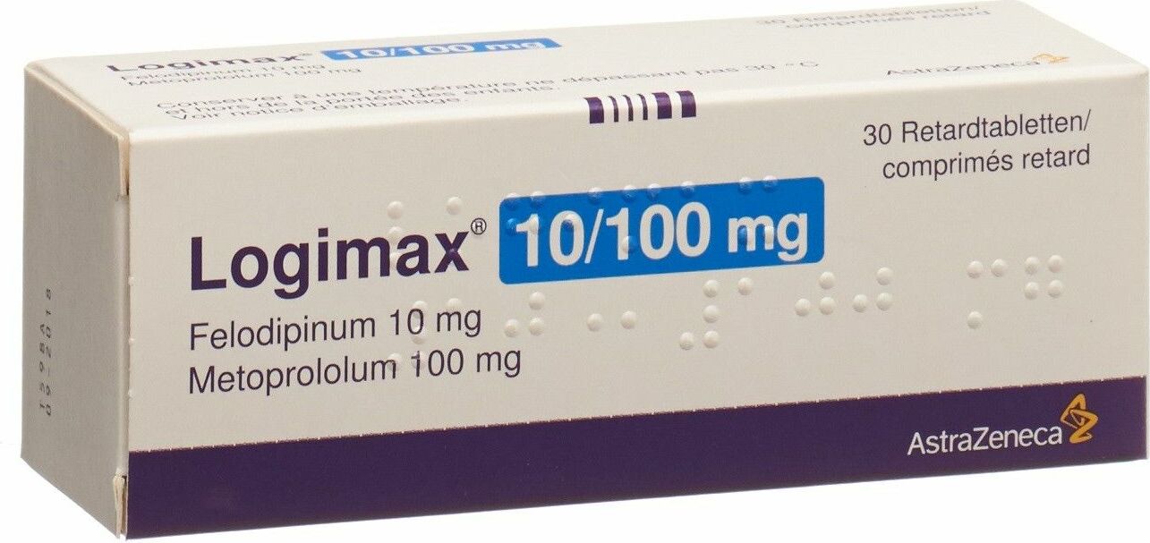 Logimax Retard Tabletten 10/100 30 Stück in der Adler Apotheke