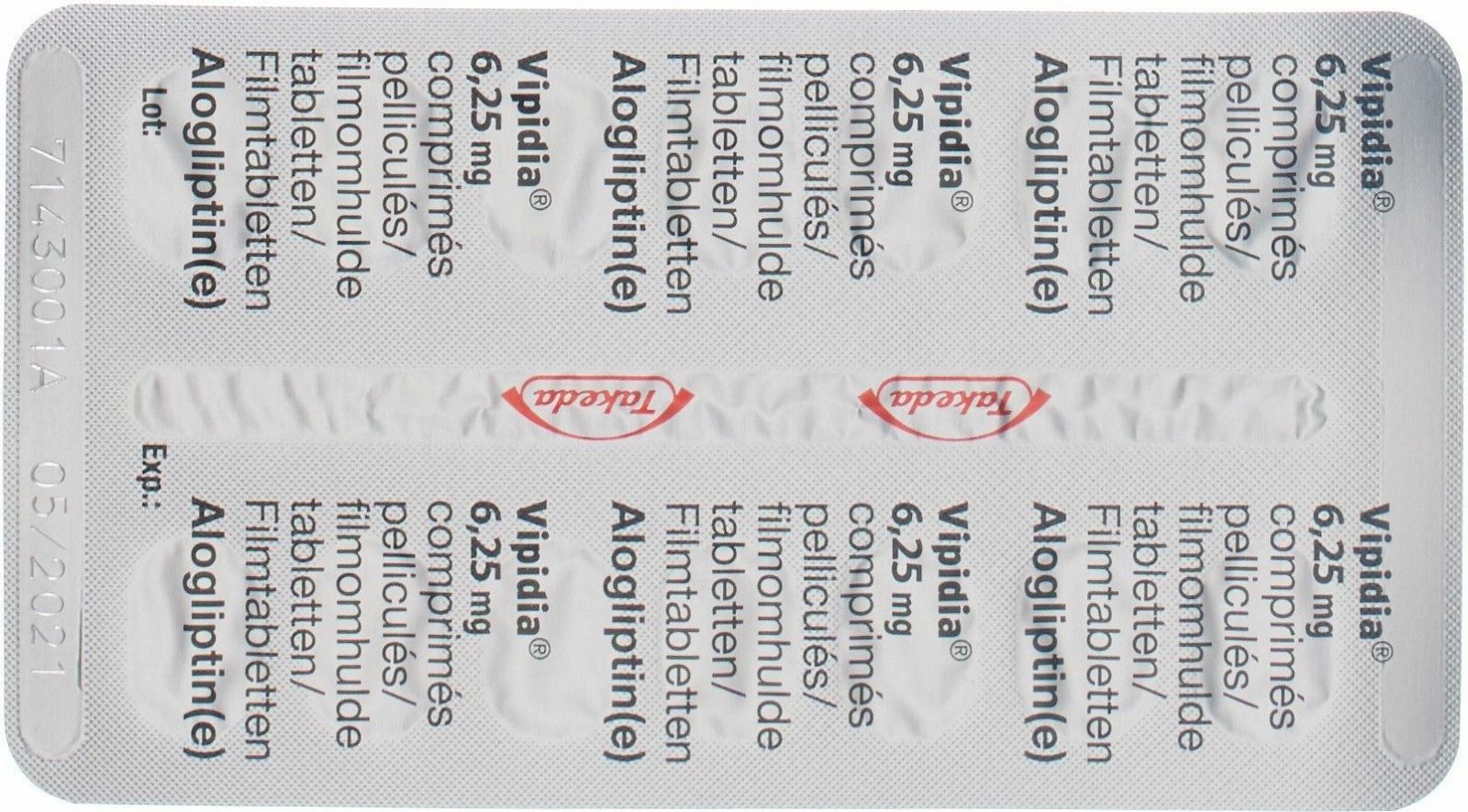Vipidia Filmtabletten 6.25mg 28 Stück in der Adler Apotheke
