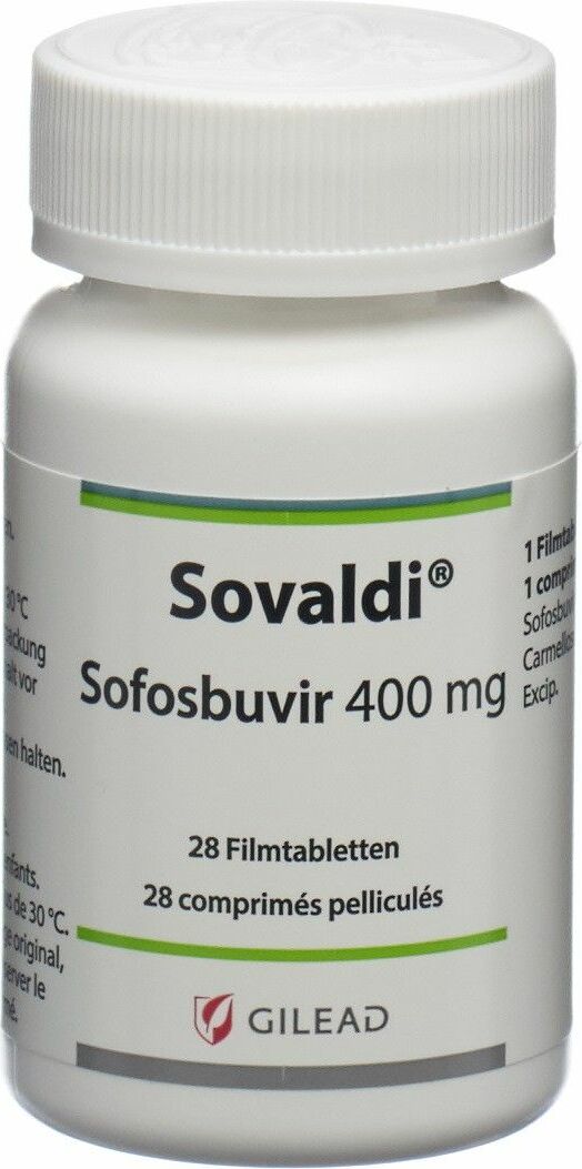 Sovaldi Filmtabletten 400mg 28 Stück in der Adler Apotheke