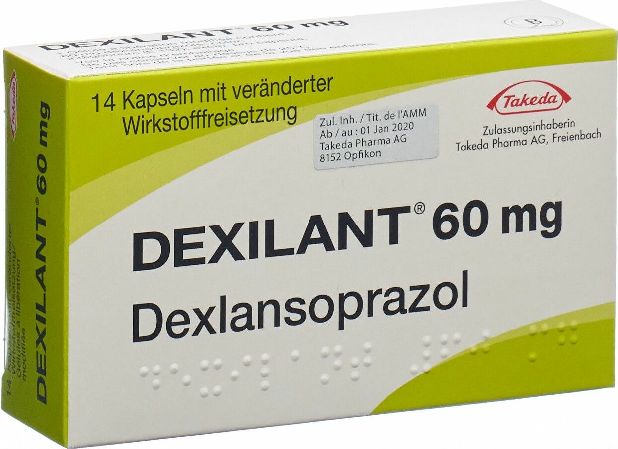 Dexilant Kapseln 60mg 14 Stück in der Adler Apotheke