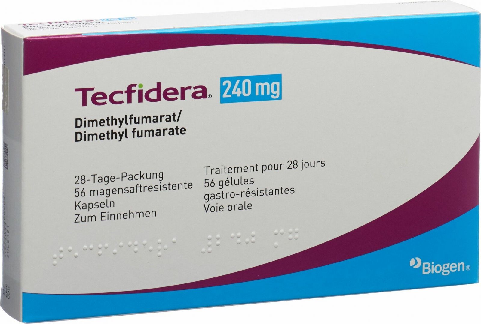 Tecfidera Kapseln 240mg 56 Stück in der Adler Apotheke