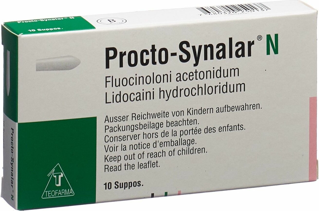 Procto Synalar N 10 Zäpfchen in der Adler Apotheke