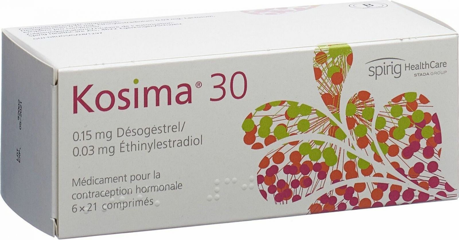Kosima 30 Tabletten 6x 21 Stück in der Adler Apotheke