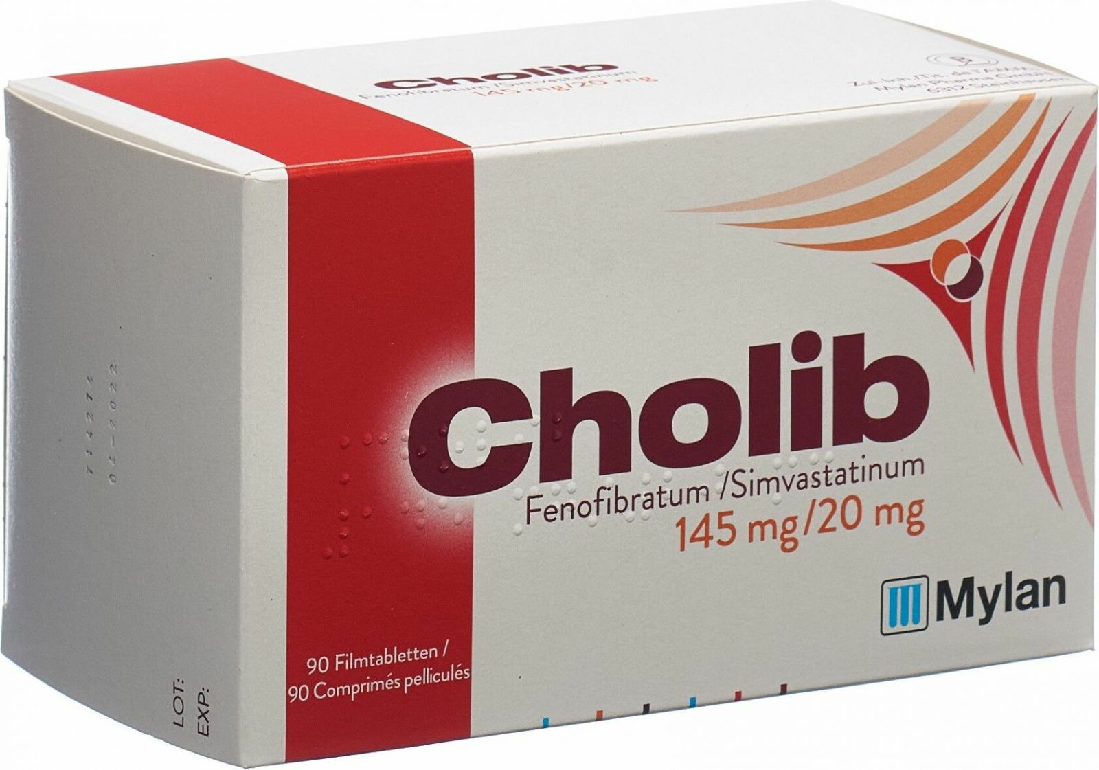 Cholib Filmtabletten 145mg/20mg 90 Stück in der Adler Apotheke