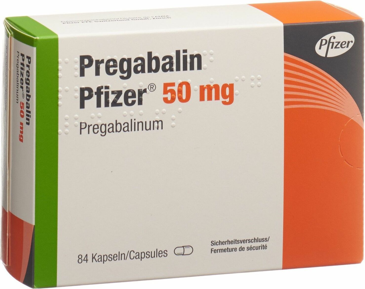 Pregabalin Pfizer Kapseln 50mg 84 Stück in der Adler Apotheke