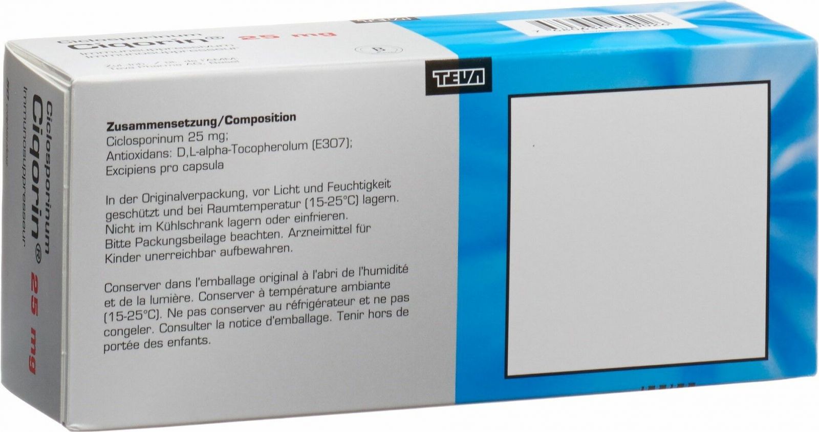 Ciqorin Kapseln 25mg 50 Stück in der Adler Apotheke
