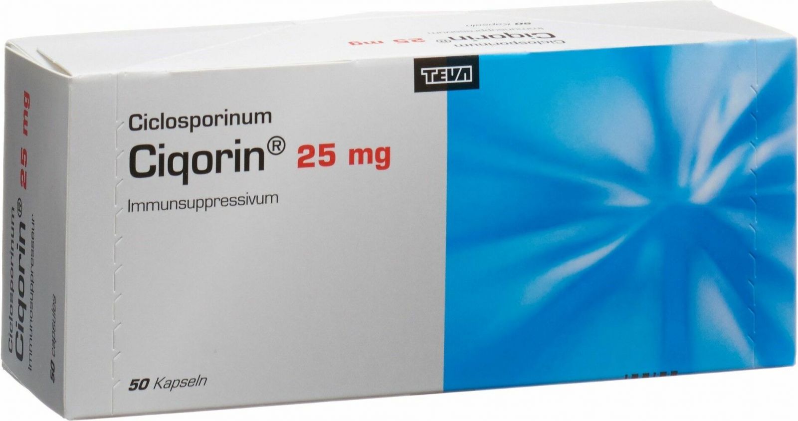 Ciqorin Kapseln 25mg 50 Stück in der Adler Apotheke