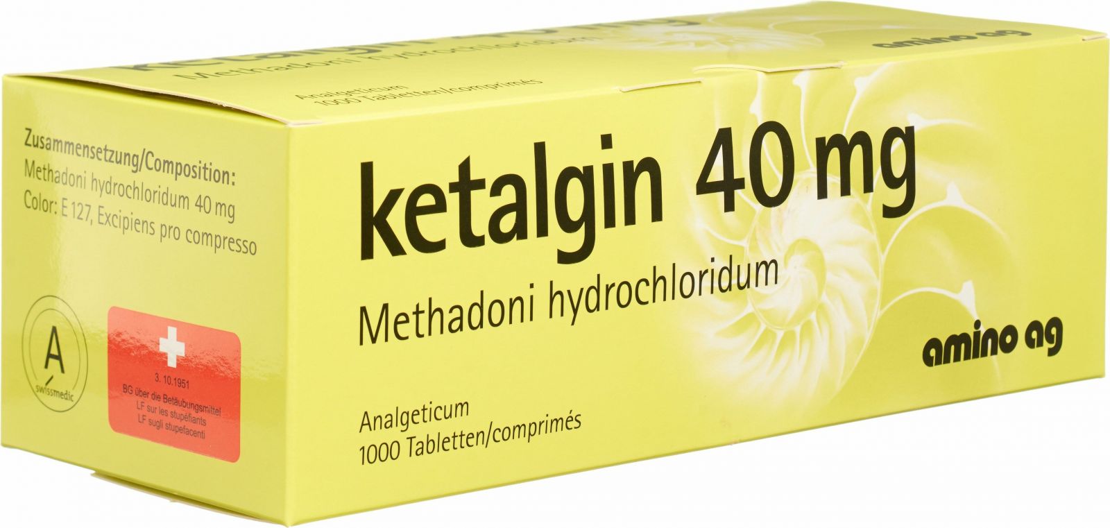 Ketalgin Tabletten 40mg 1000 Stück in der Adler Apotheke