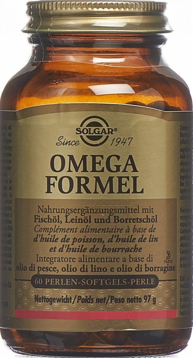 Solgar Omega Formel Perlen Flasche 60 St ck In Der Adler Apotheke