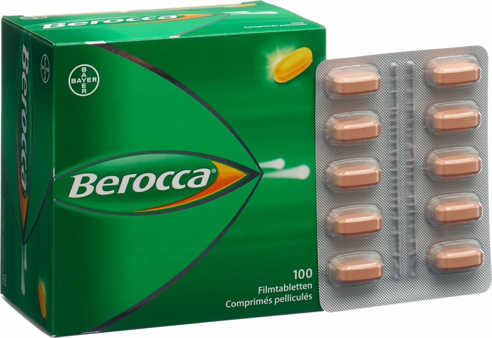 Berocca Filmtabletten 100 Stück in der Adler Apotheke