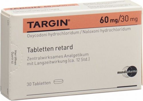Targin Retard Tabletten 60mg/30mg 30 Stück in der Adler Apotheke