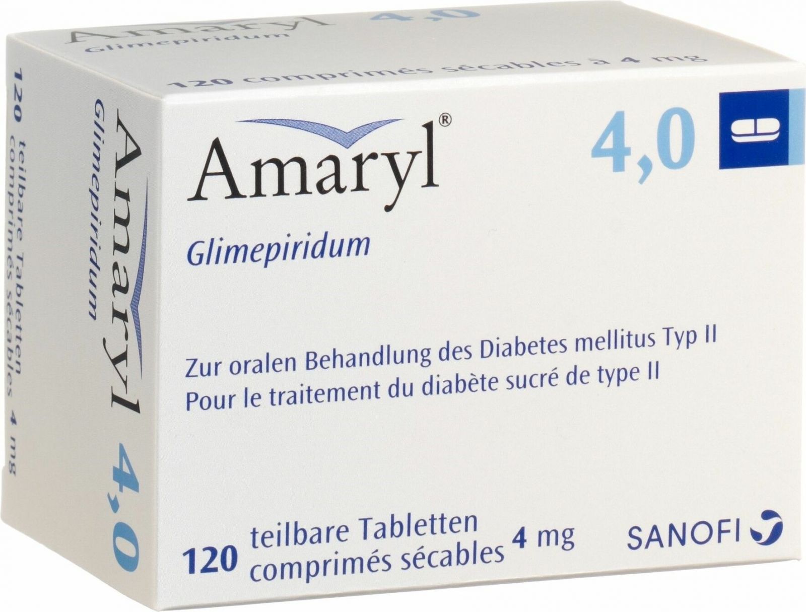 Amaryl Tabletten 4mg 120 Stück in der Adler Apotheke