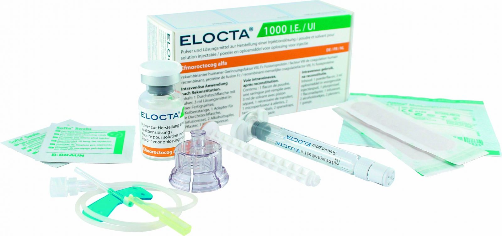 Elocta Trockensubstanz 1000 Ie C Solv Durchstechflasche in der Adler ...