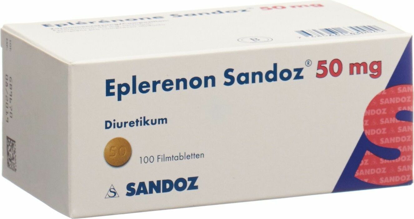 Eplerenon Sandoz Filmtabletten 50mg 100 Stück in der Adler Apotheke