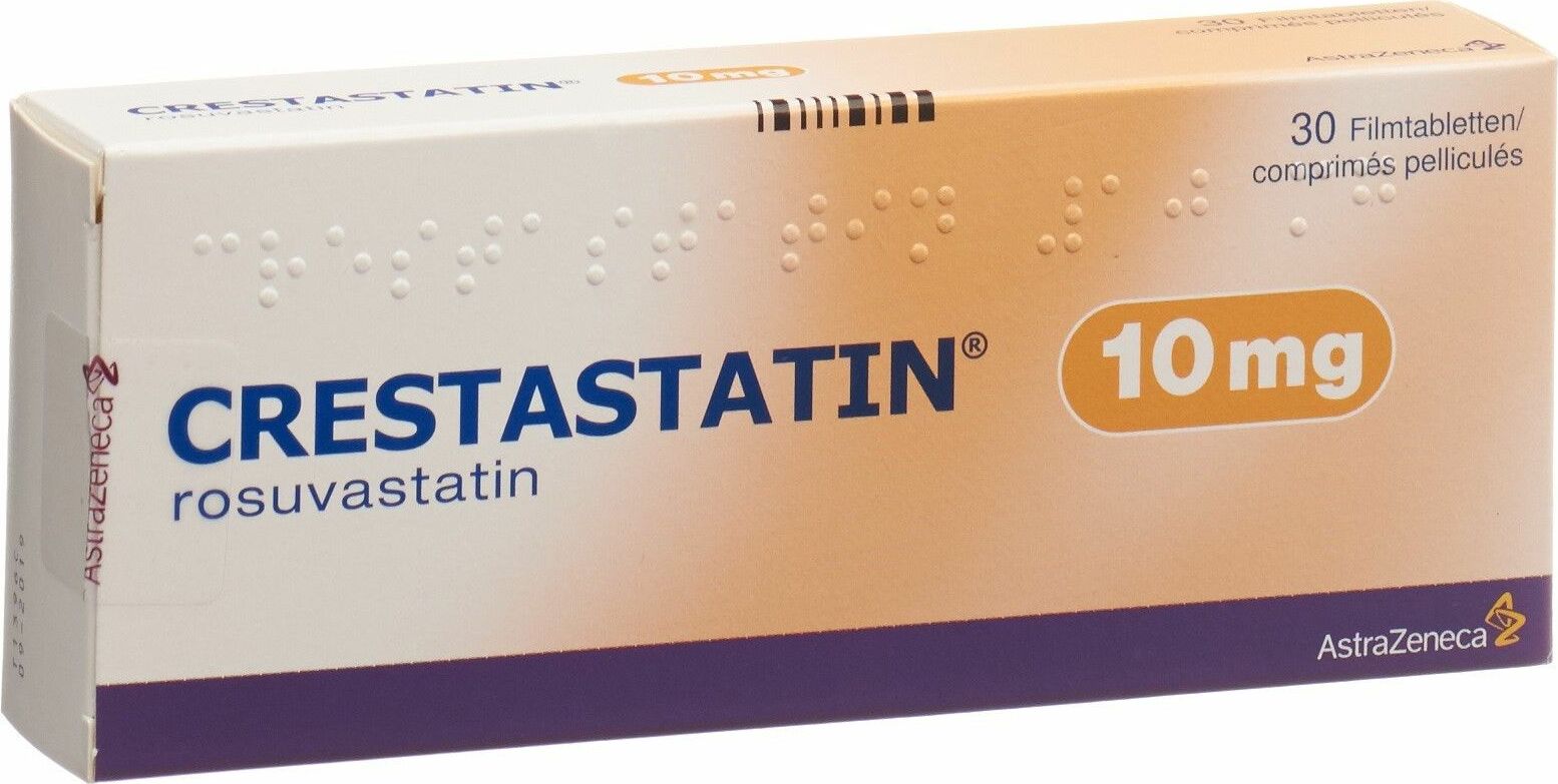 Crestastatin Filmtabletten 10mg 30 Stück in der Adler Apotheke