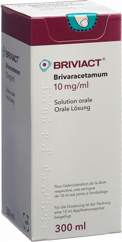 Briviact Lösung 10mg/ml Zum Einnehmen 300ml in der Adler Apotheke