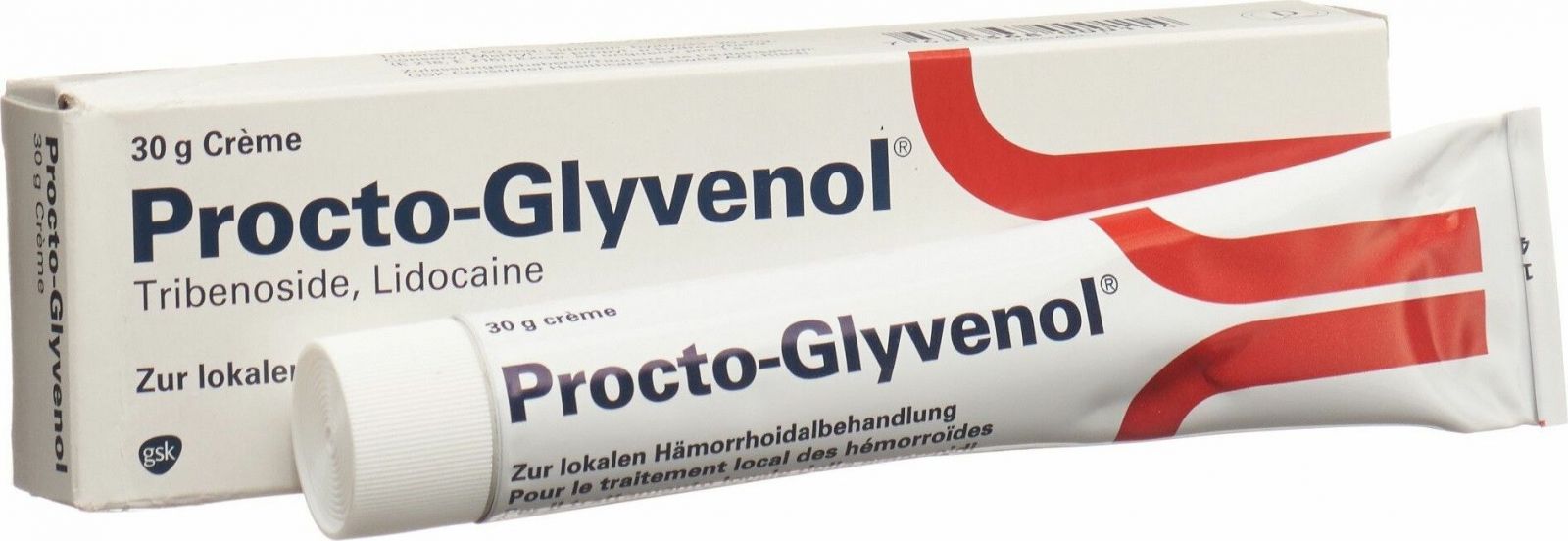 Procto Glyvenol Creme 30g in der Adler Apotheke