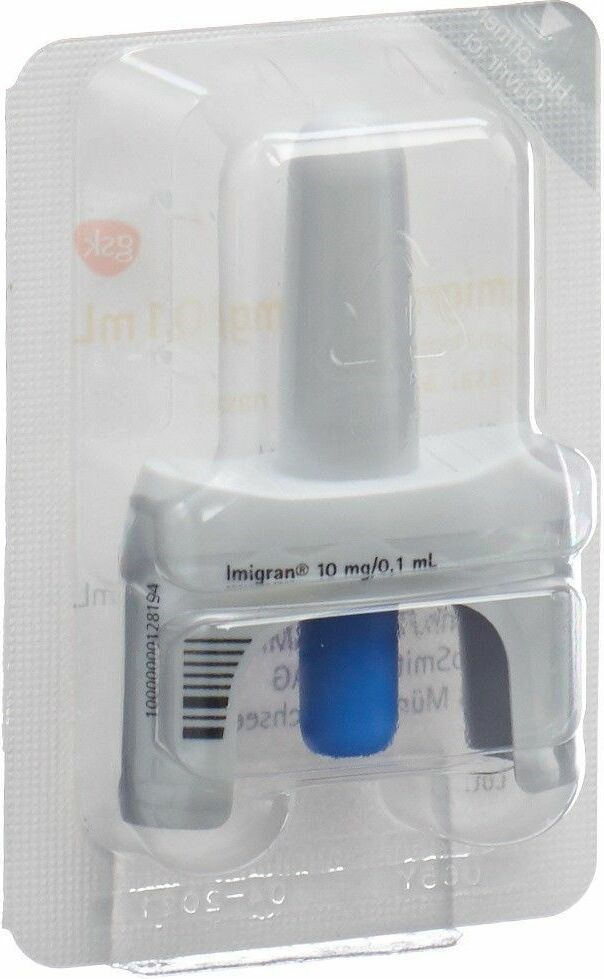 Imigran Nasenspray 10mg 2x1 Dos in der Adler Apotheke
