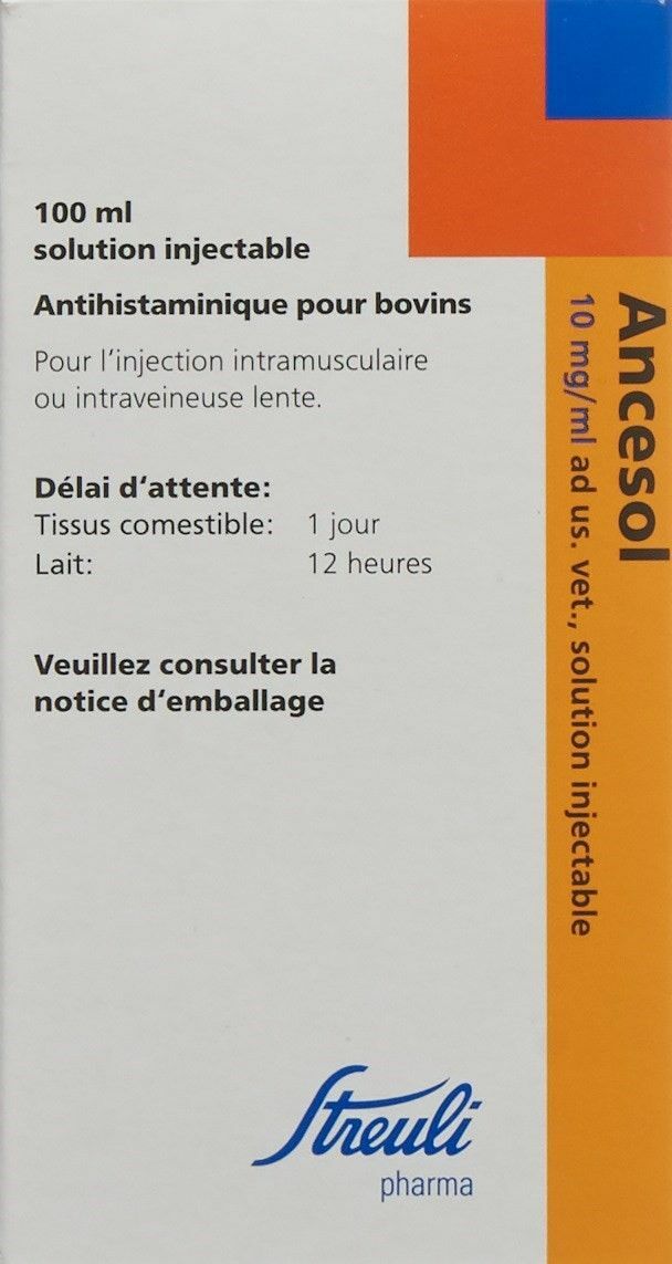 Ancesol Injektionslösung 10mg/ml Ad Us Vet. Flasche 100ml in der Adler ...