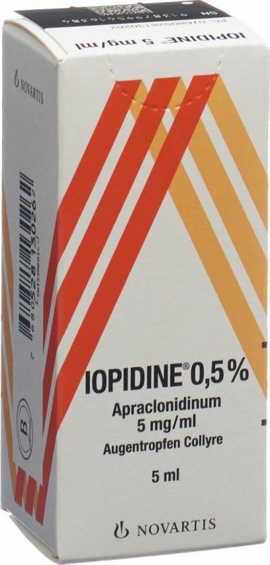 Iopidine Augentropfen 0.5% 5ml in der Adler Apotheke
