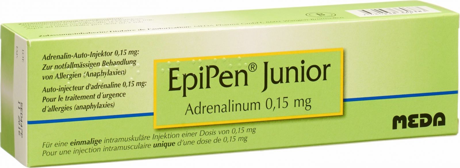 Epipen Junior 0.15mg Auto Injektor in der Adler Apotheke