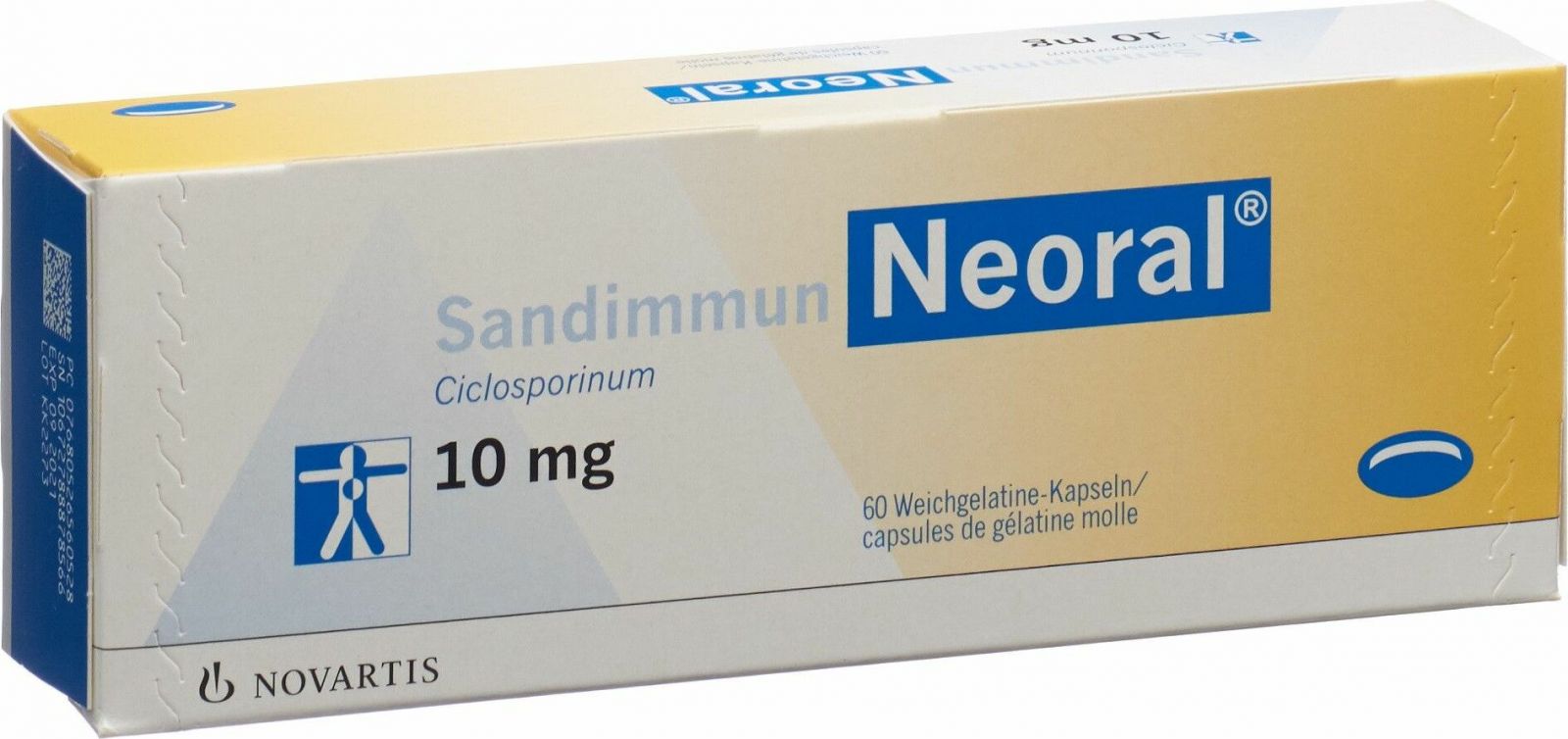 Sandimmun Neoral Caps 10mg 60 Stück in der Adler Apotheke