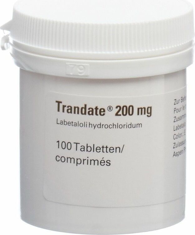 Trandate Tabletten 200mg Dose 100 Stück in der Adler Apotheke