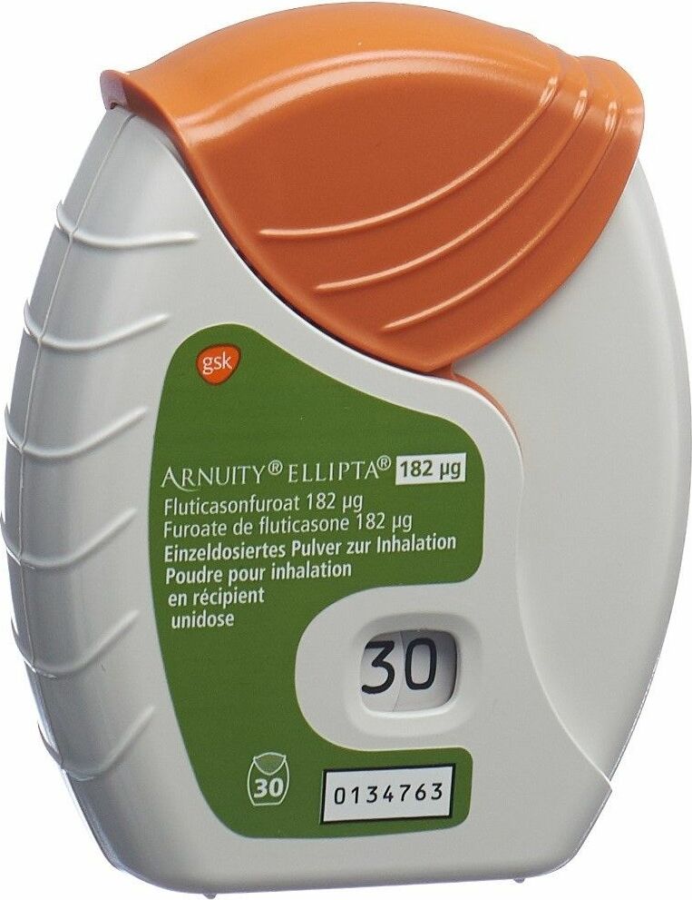 Arnuity Ellipta Inh Pulver 182mcg 3x 30 Dos in der Adler Apotheke