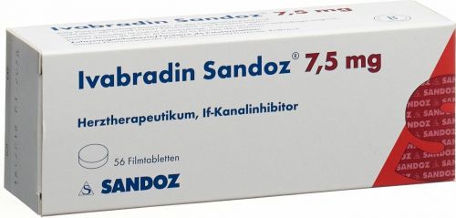 Ivabradin Sandoz Filmtabletten 7.5mg 56 Stück in der Adler Apotheke