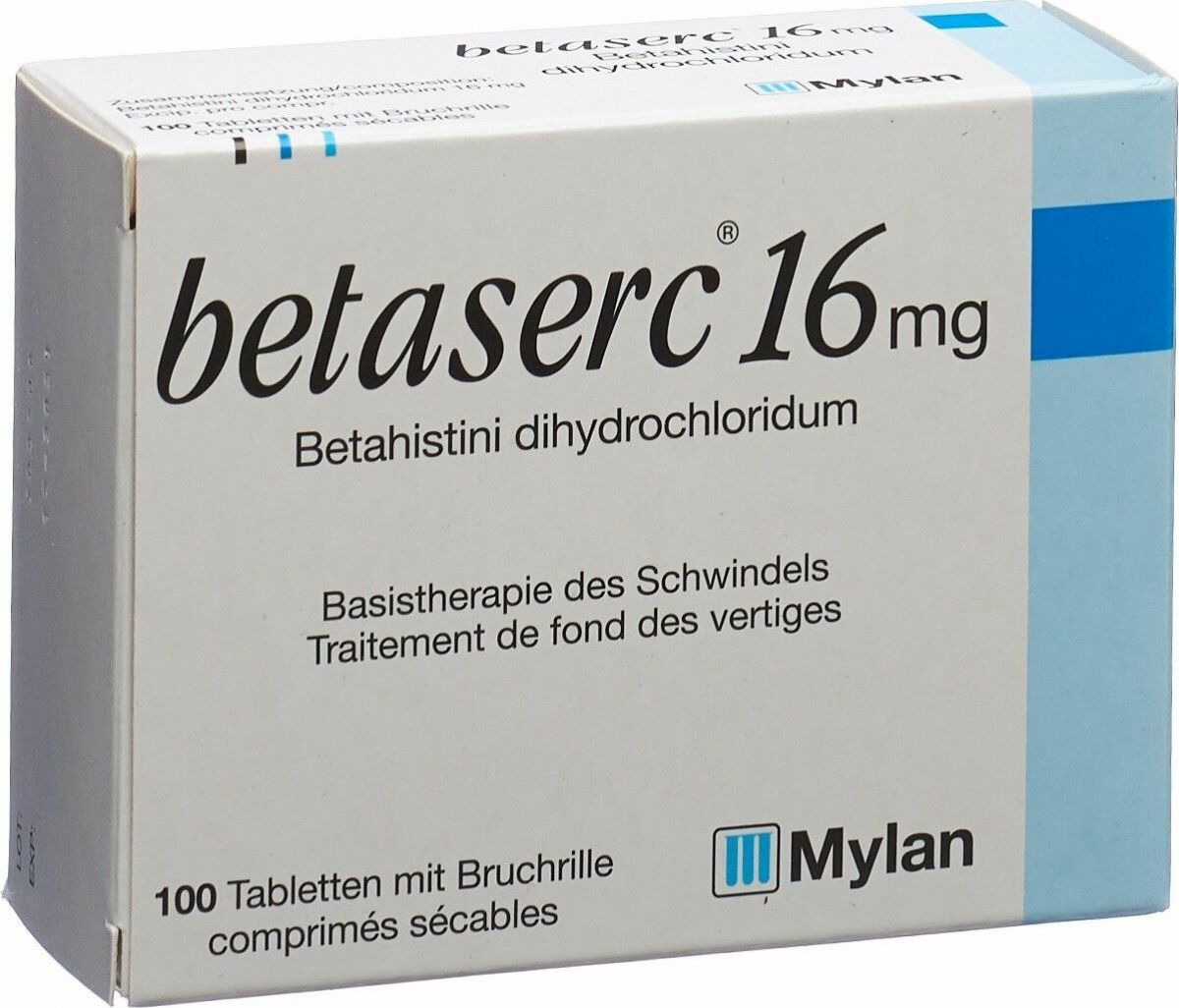 Betaserc 16mg 100 Tabletten in der Adler Apotheke