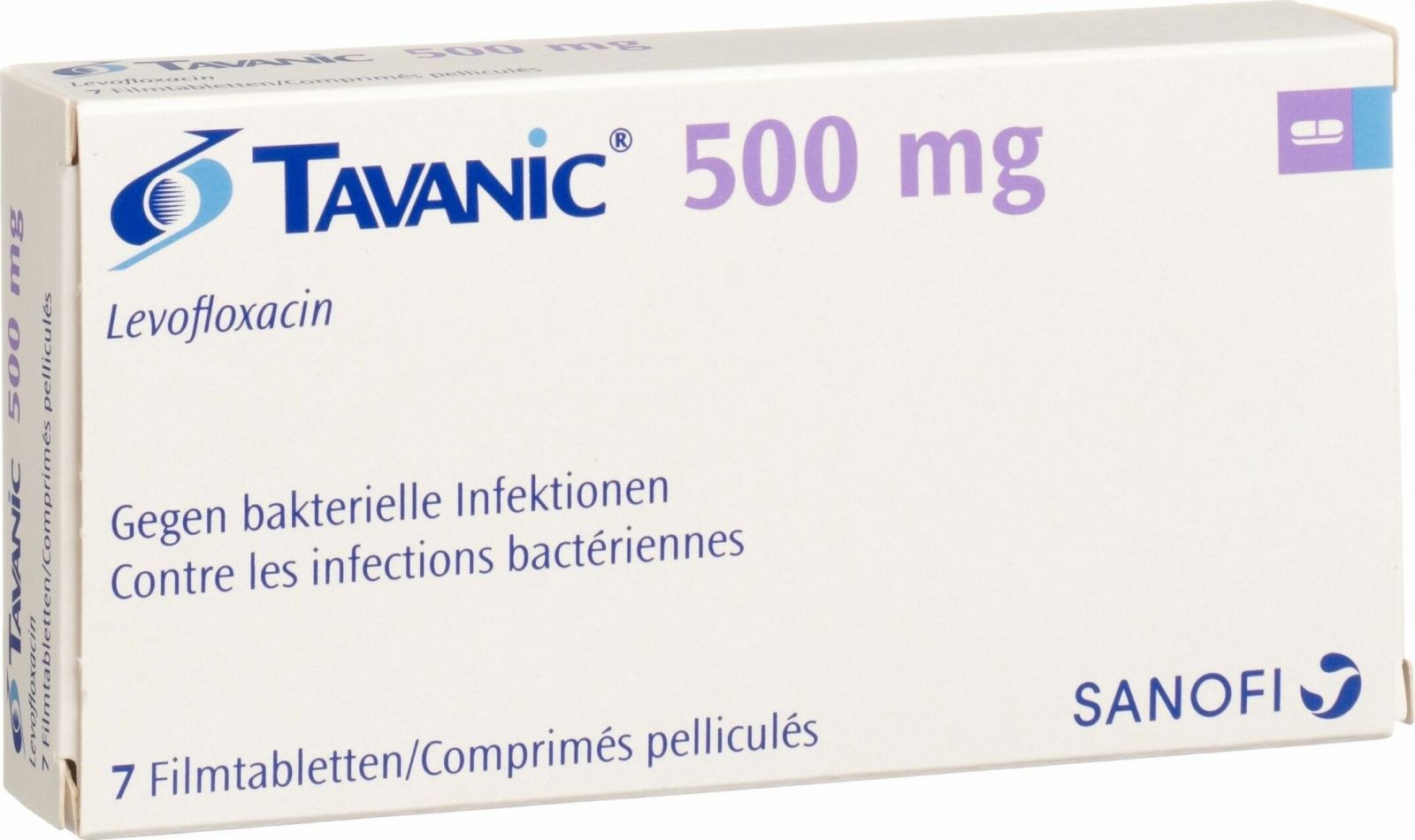 Tavanic Tabletten 500mg 7 Stück in der Adler Apotheke