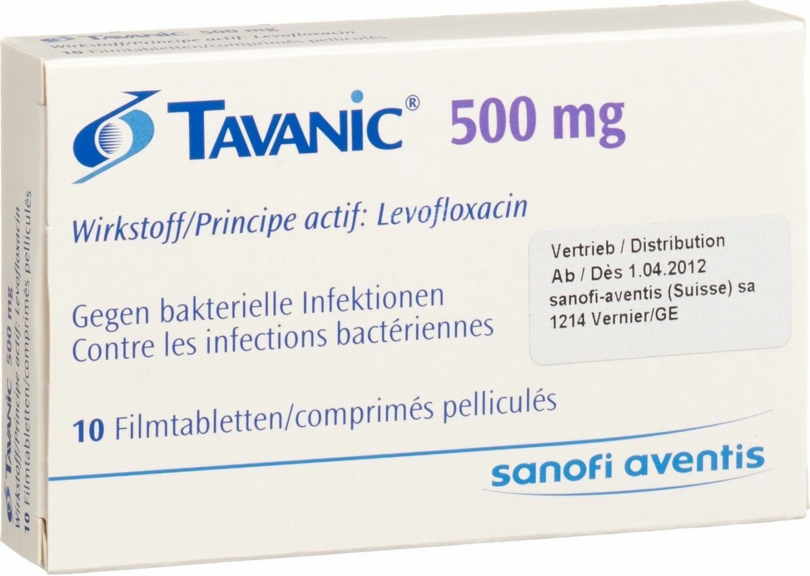Tavanic Tabletten 500mg 10 Stück in der Adler Apotheke