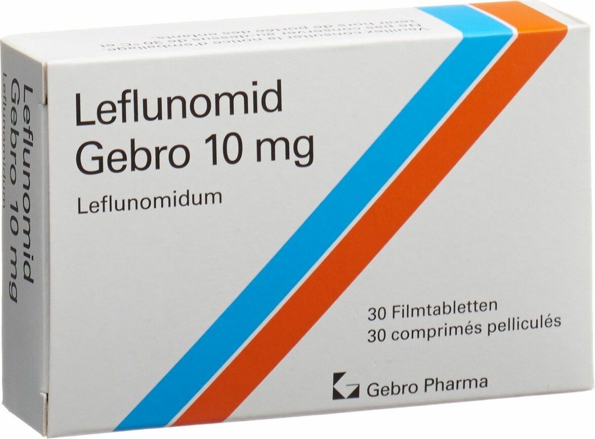 Leflunomid Gebro Filmtabletten 10mg 30 Stück in der Adler Apotheke