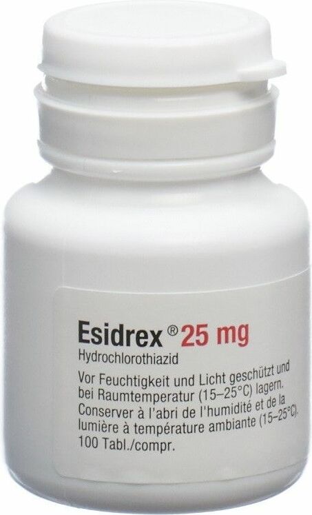 Esidrex 25 Tabletten 25mg 100 Stück in der Adler Apotheke