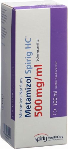 Metamizol Spirig HC Tropfen 500mg/ml (neu) 100ml in der Adler Apotheke
