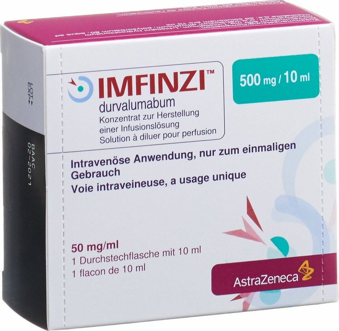 Imfinzi Infusionskonzentrat 500mg Durchstechflasche 10ml in der Adler ...