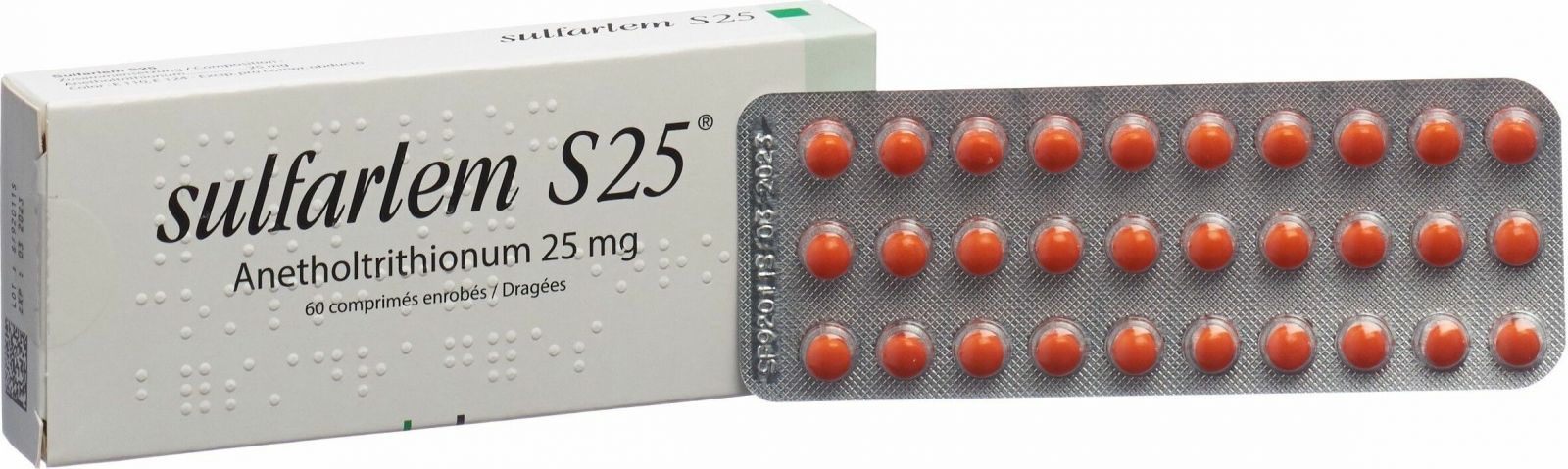 Sulfarlem S 25 60 Dragées in der Adler Apotheke