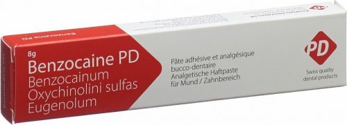 Benzocaine Pd Paste Tube 8g in der Adler Apotheke