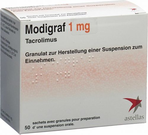 Modigraf Granulat 1mg Beutel 50 Stück in der Adler Apotheke